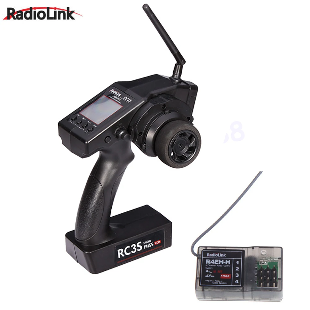 1pc Radiolink Rc3s 4ch 2.4g Digital Radio Control System Gun ...