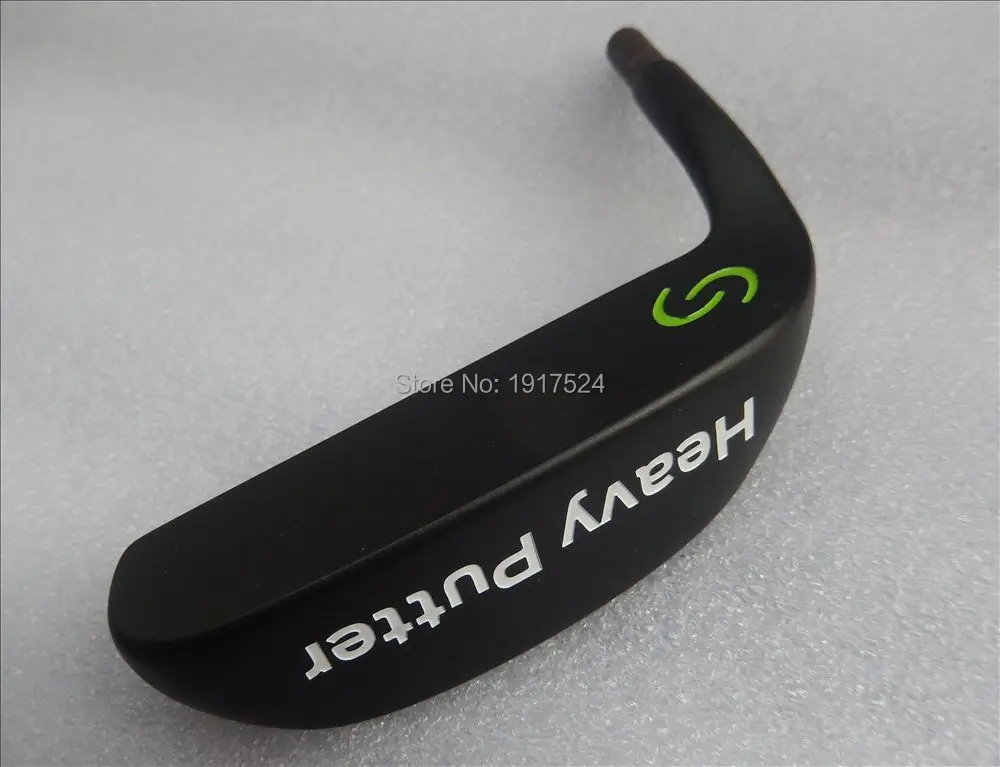 HEAVY PUTTER M4 L MIDDLE WEIGHT 375+/ 5gms golf putter head dark black ...