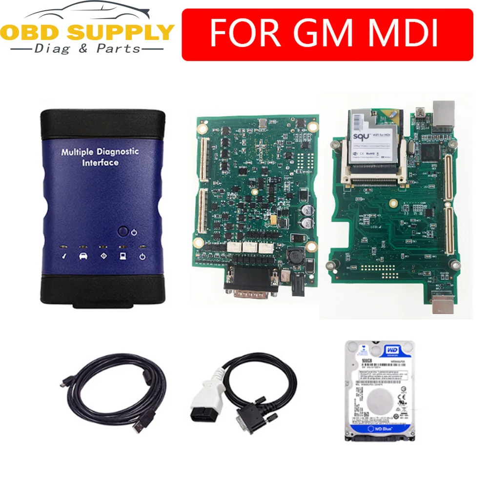 Top selling For GM MDI wifi hdd 2018 optinal Multiple Diagnostic ...