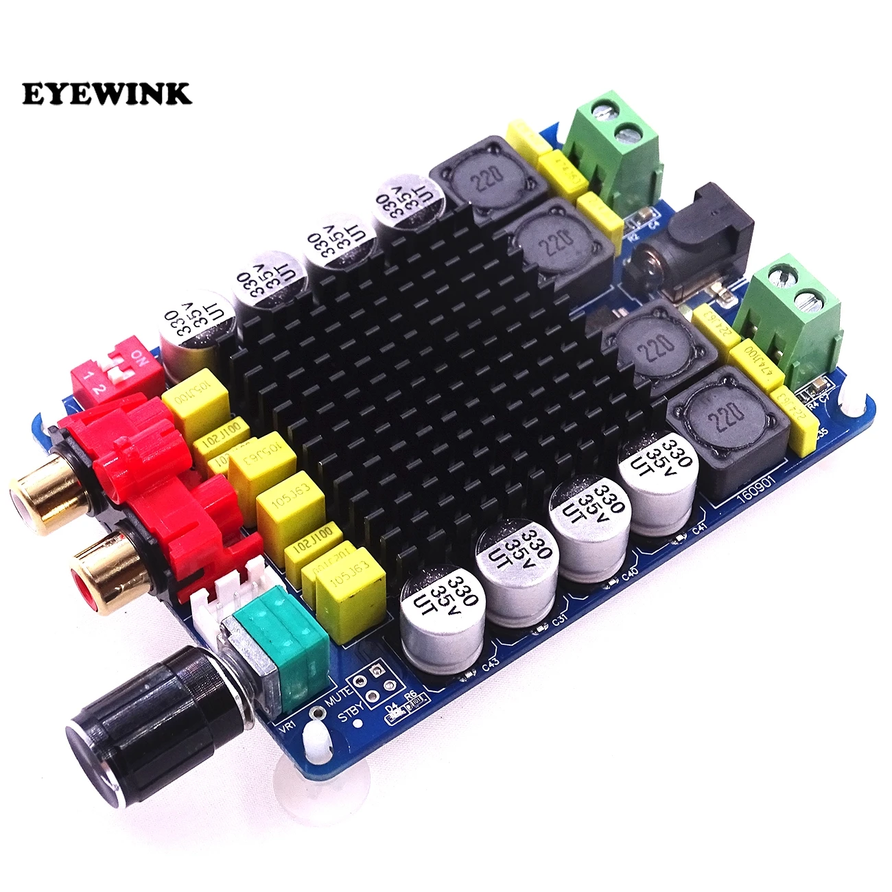 12v 24v Tda7498 Class D 2x100w Dual Channel Audio Stereo Digital Amplifier Board - Integrated ...