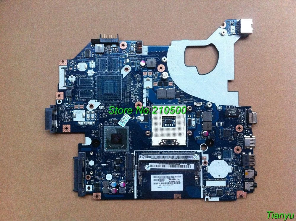 P5we0 La-6901p Rev:2.0 Laptop Motherboard For Acer 5750 5750g Mainboard ...
