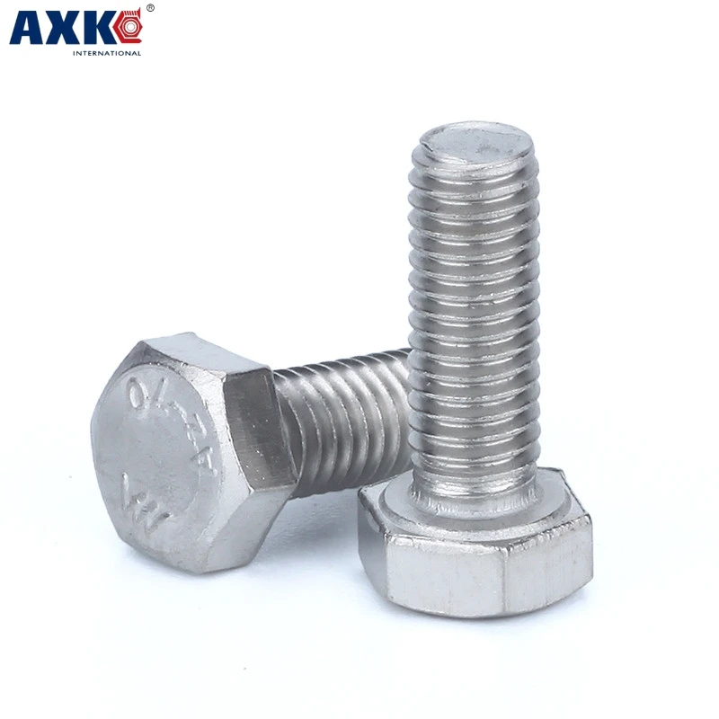 AXK 20pcs M5 Bolt M5x10 8 100mm Hex Original Ti Color Not Polished ...