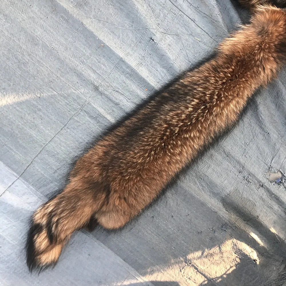 Natural Brown Color Tanning Raccoon Fur Skin/ Raccoon Pelts/Orange ...