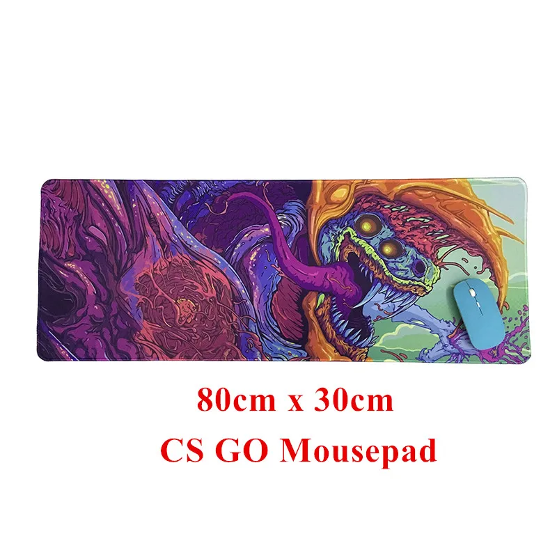 SIANCS 80x30cm Large CS GO Gaming grande mouse pad Hyper beast Howl ...