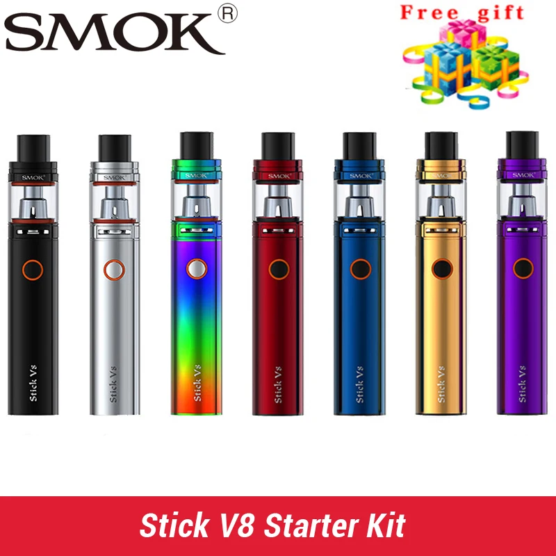100% Original Smok Stick V8 Starter Kit with TFV8 Big Baby Tank ...