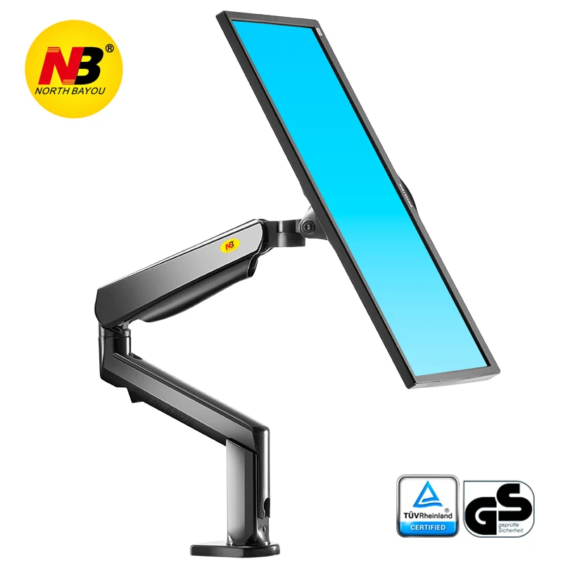 Suporte articulado de monitor de lcd nb f90a, com mola longa de 22 a 32 ...