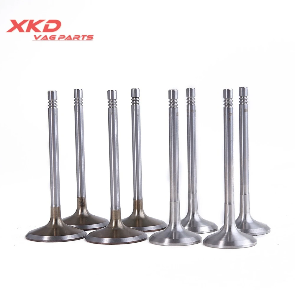 Engine Intake Exhaust Valves Kit Fit For Vw Jetta Golf Beetle Passat Audi A3 A4 Seat 1.6 8v 06b ...