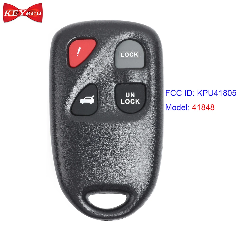 KEYECU 2pcs for Mazda RX 8 2004 2008 New Replacement Remote Control Car ...