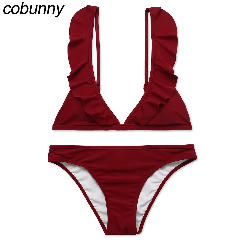 Buy Cobunny 2017 Sexy Bikini Set Women Swimwear
