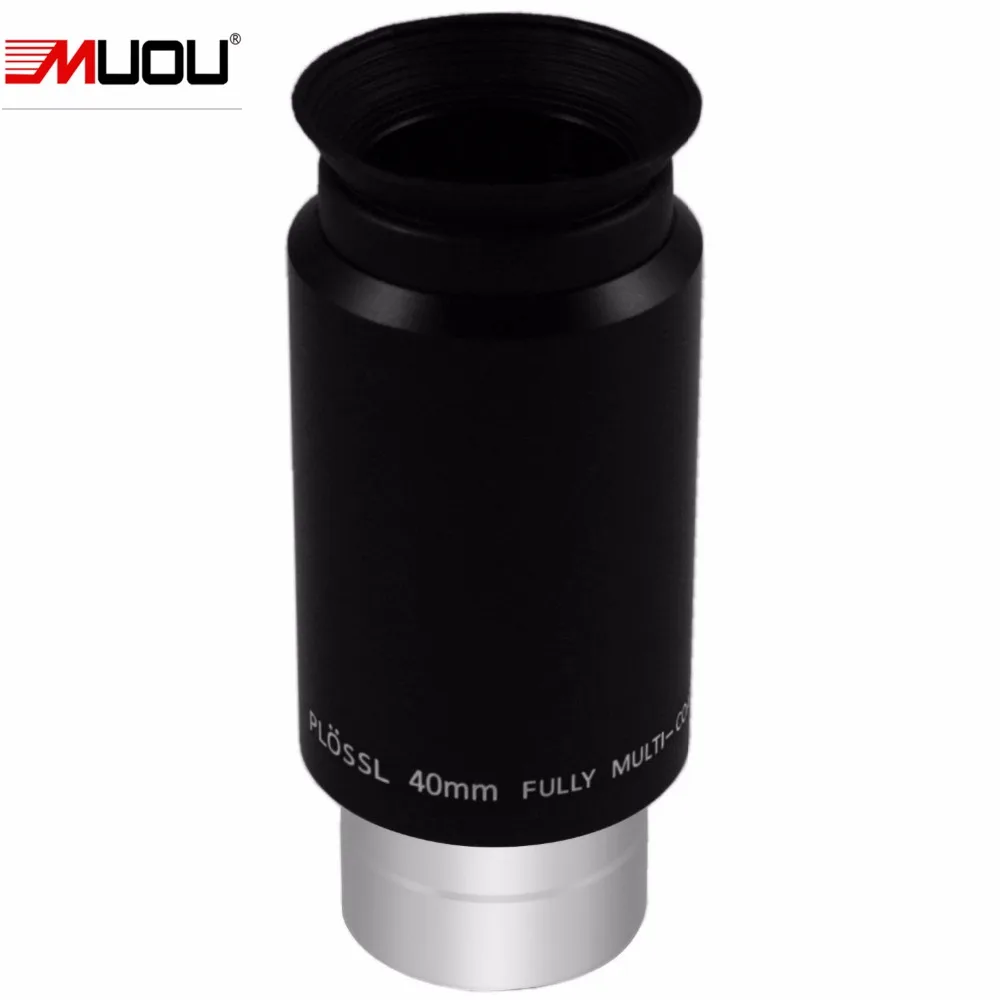 MUOU telescopio ocular PL Plossl, telescopio astronómico de 1,25 ...