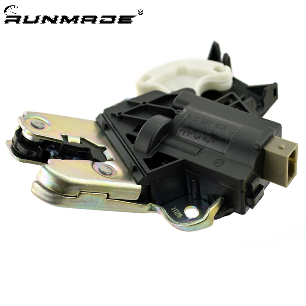 Runmade 리어 트렁크 부트 리드 잠금 래치 액추에이터 4F5 827 D 4F5827505D, VW CC EOS Jetta ...