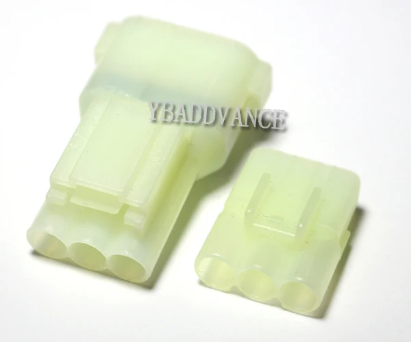Yellow Nylon Male Female Sumitomo Connector 3 Pins For Japanese Cars ...