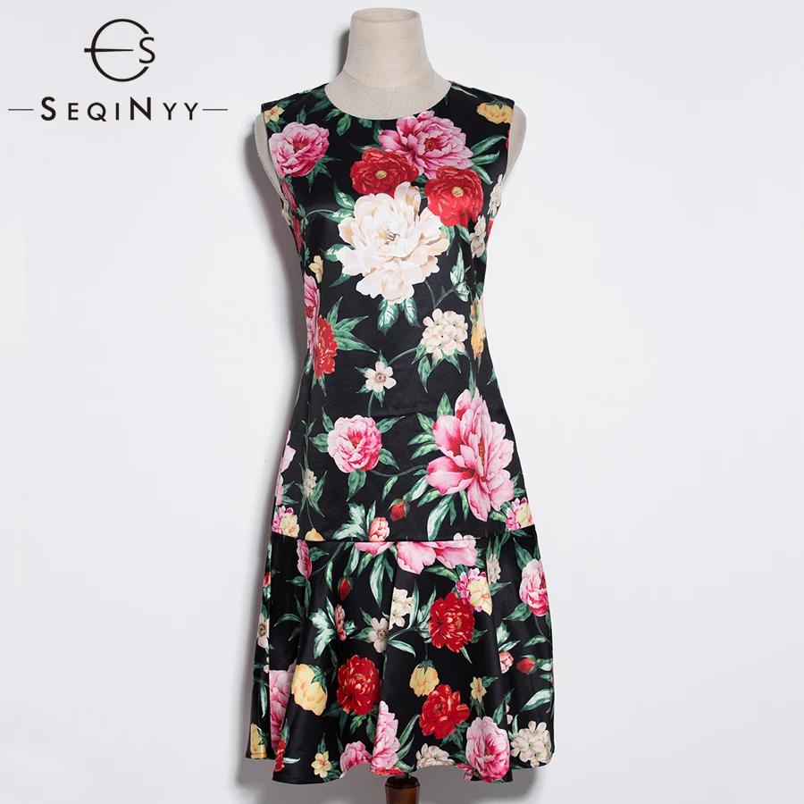 Buy Seqinyy Vest Dress European 2018 Fashion Runway