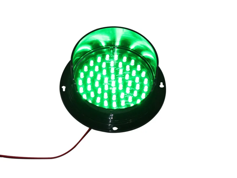 DC12V or DC24V CE Approved Customized Mini 125mm Green LED traffic ...