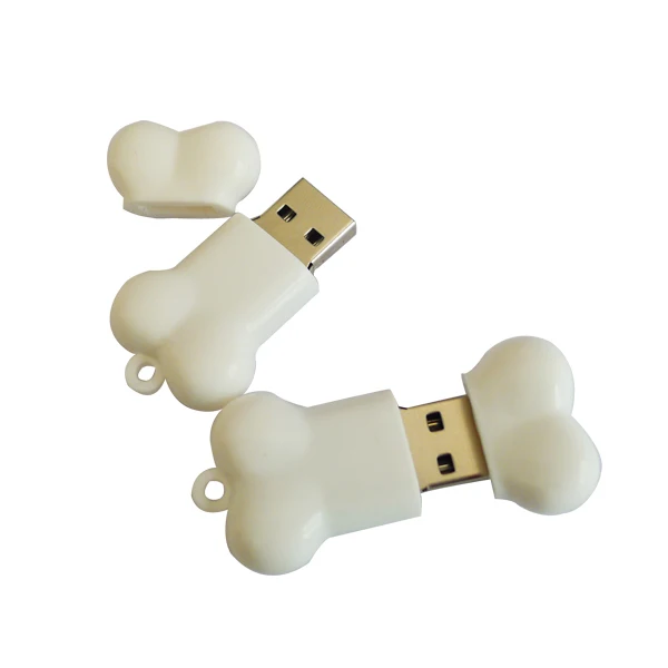 animal Dog bone usb memory u disk new style cartoon pendrive Usb2.0 usb ...