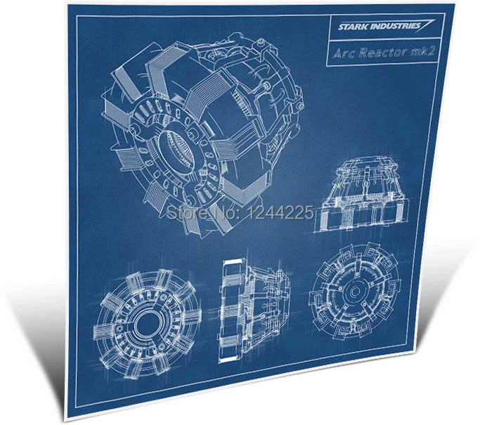 Stark Industries Blueprints
