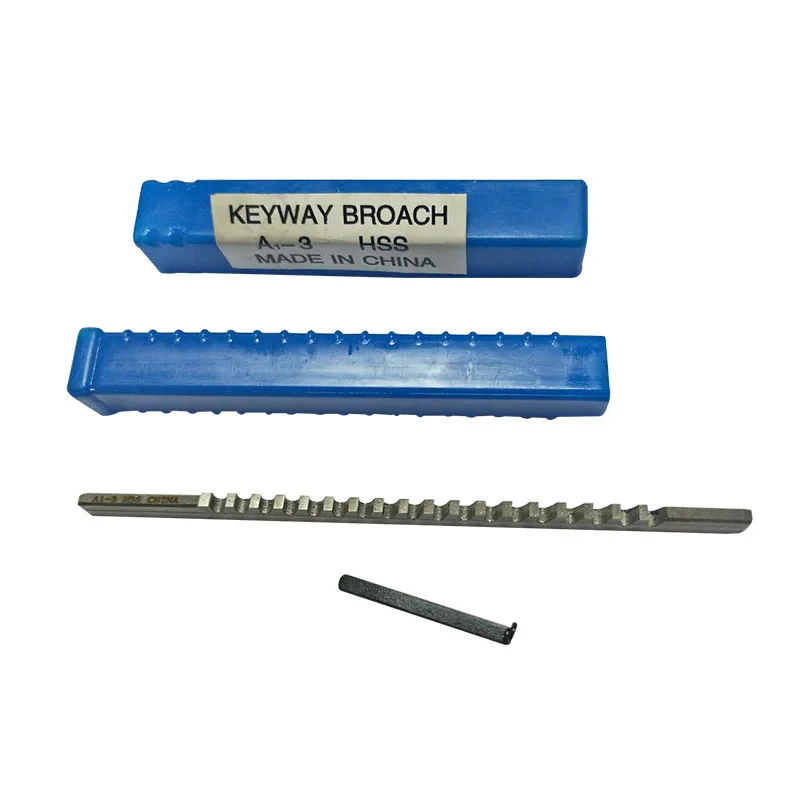 HSS Keyway Broach With Shim High Speed Steel Broaching Tools 3mm A Push ...