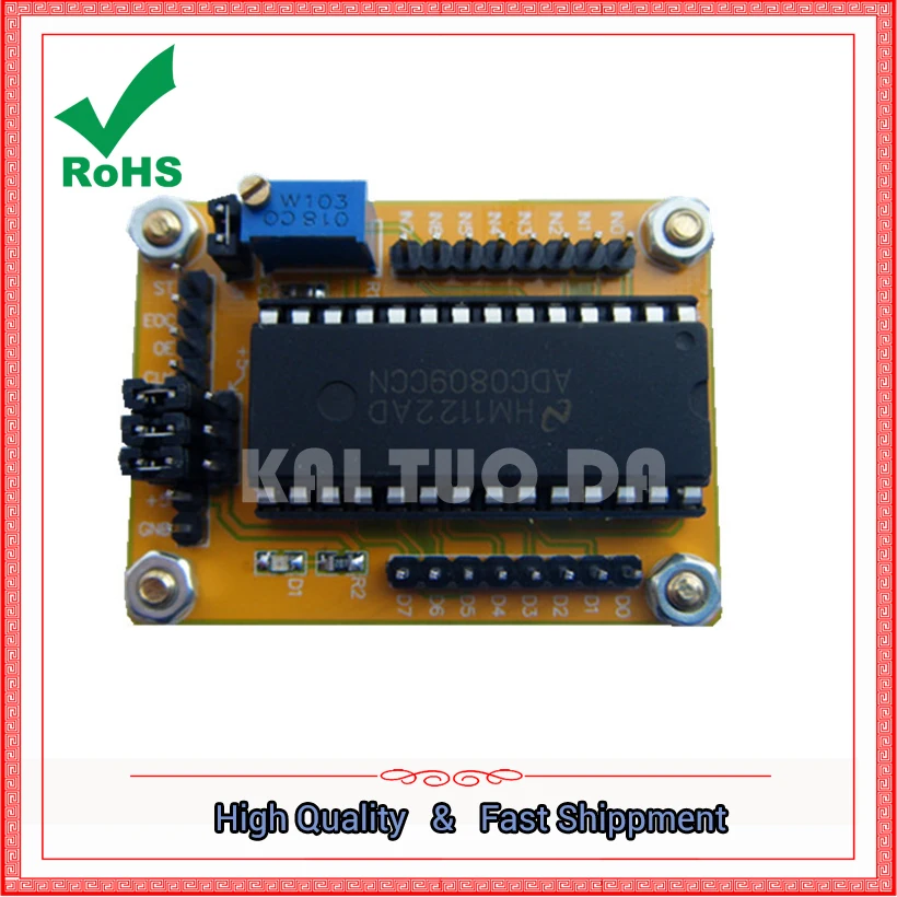 Adc0809 Module Ad Conversion 8 Parallel Digital Voltmeter Analog To ...