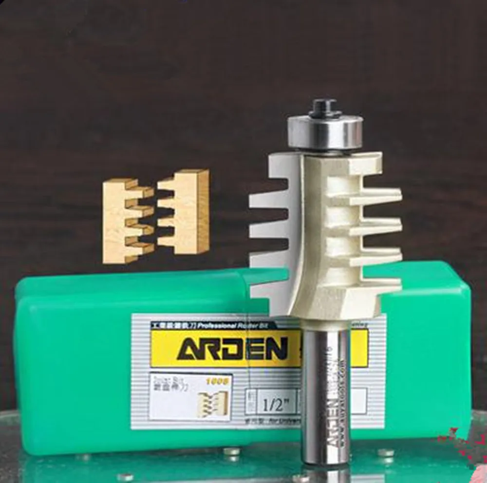 SHK 1/2" *1/2 cutting width 4 blades tenon cutter Bevel gear knife ...