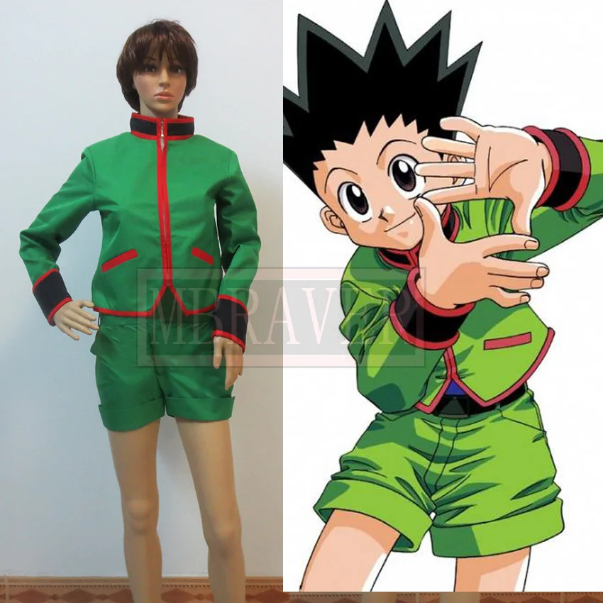 anime Hunter X Hunter Gon Freecss cosplay costumes for party customized ...