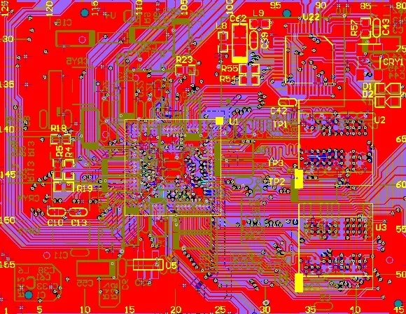S3C6410-PCB-board-ARM11-s3c6410-development-board-schematic-and-pcb ...