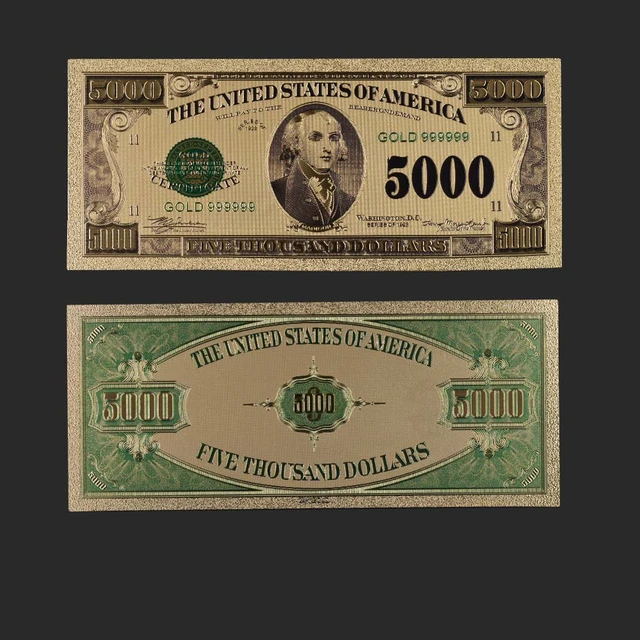 Five Thousand Dollar Bill