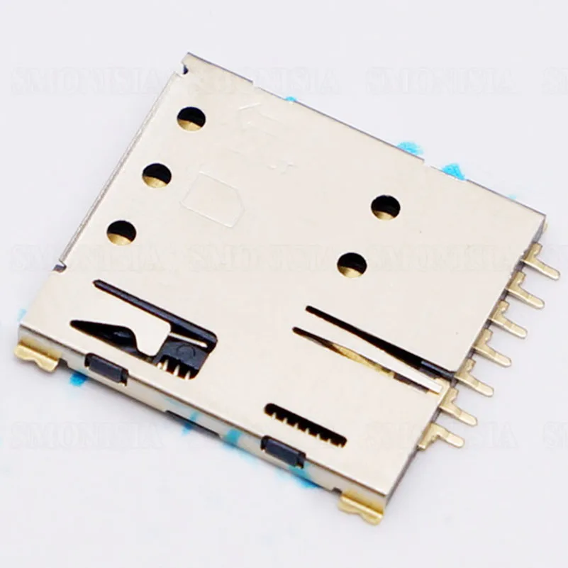 Nano Micro SIM Card Slot Self Push Flip Gold plated 7P Pins|pins|pin ...