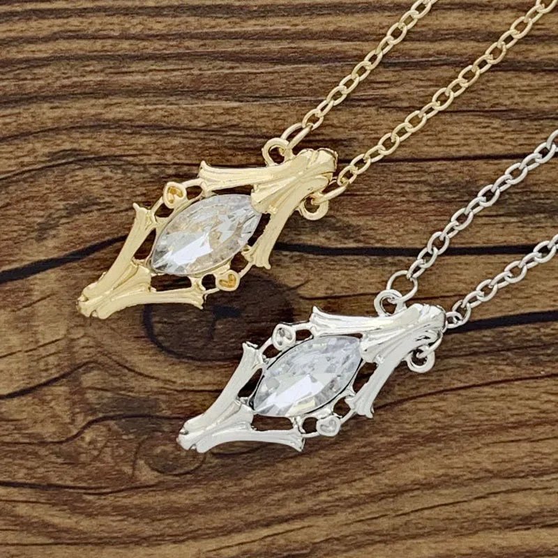 LOTR Galadriel Gift Frodo Crystal Bottle Pendant Necklace The Light of ...