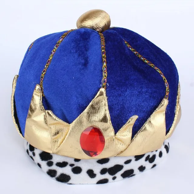 Fashion King Crown Hat Cap Children Adults Cosplay Performance Props ...