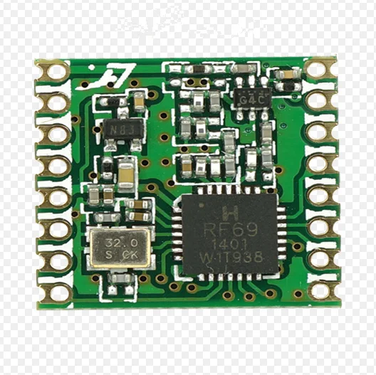 Fast Free Ship 50pcs For RFM69HCW RFM69HC 433MHZ 915MHZ 868MHZ Module ...