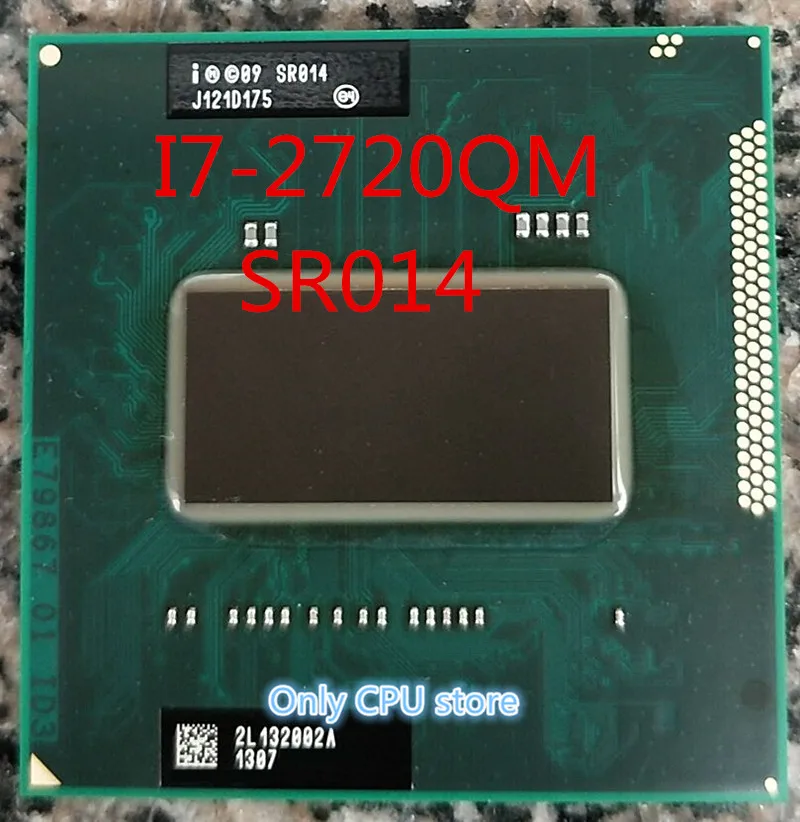 lntel Core I7 2720QM SR014 CPU (6M Cache/2.2GHz 3.3GHz/Quad Core) i7 ...
