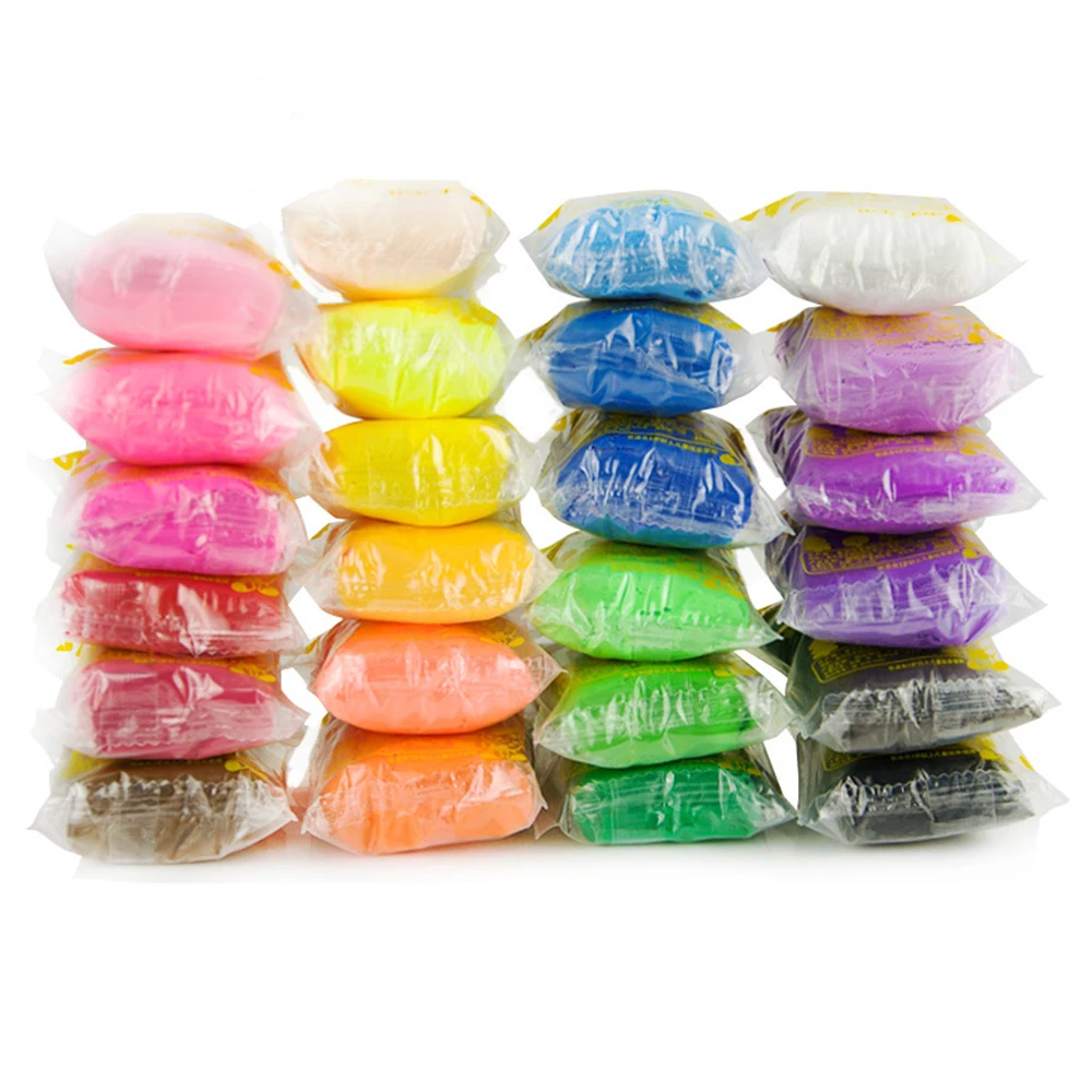 4x20g/Bag Air Drying DIY Malleable Fimo Polymer Modeling Clay Soft ...