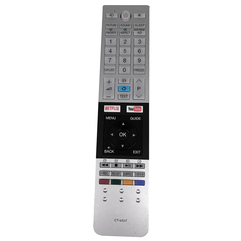 Se Original control remoto para toshiba TV inteligente LCD CT 8522 ...