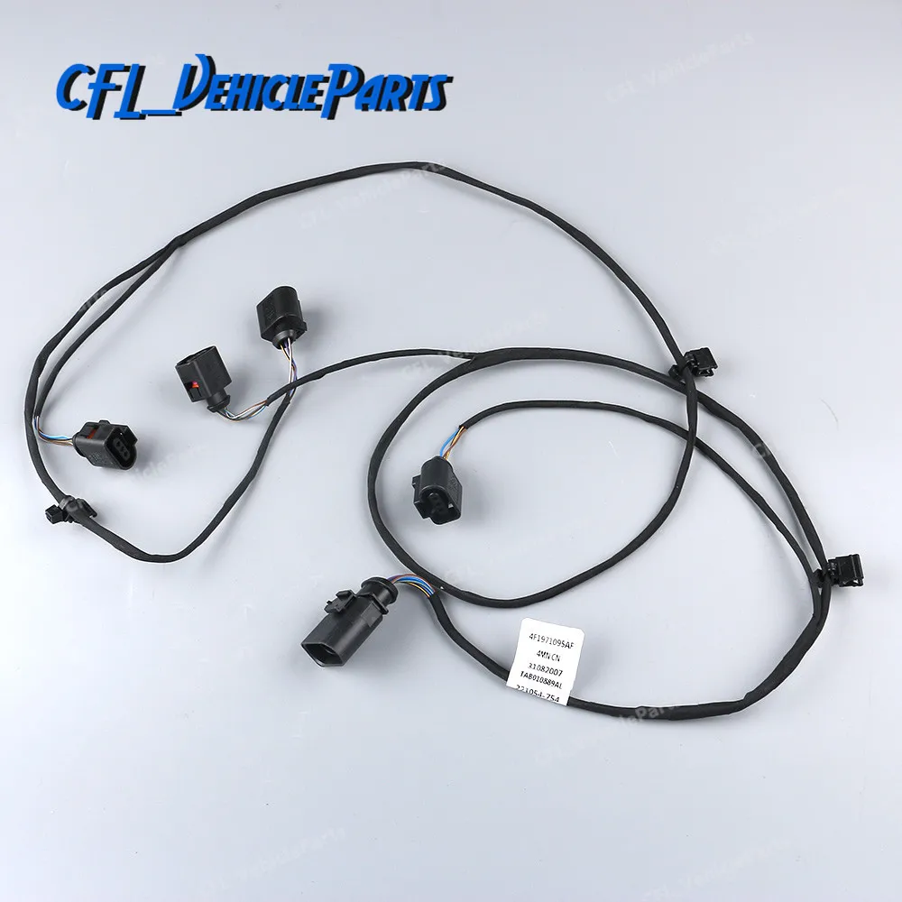 Front Bumper PDC Parking Sensor Wiring Harness 4F1971095AF For Audi A6 ...
