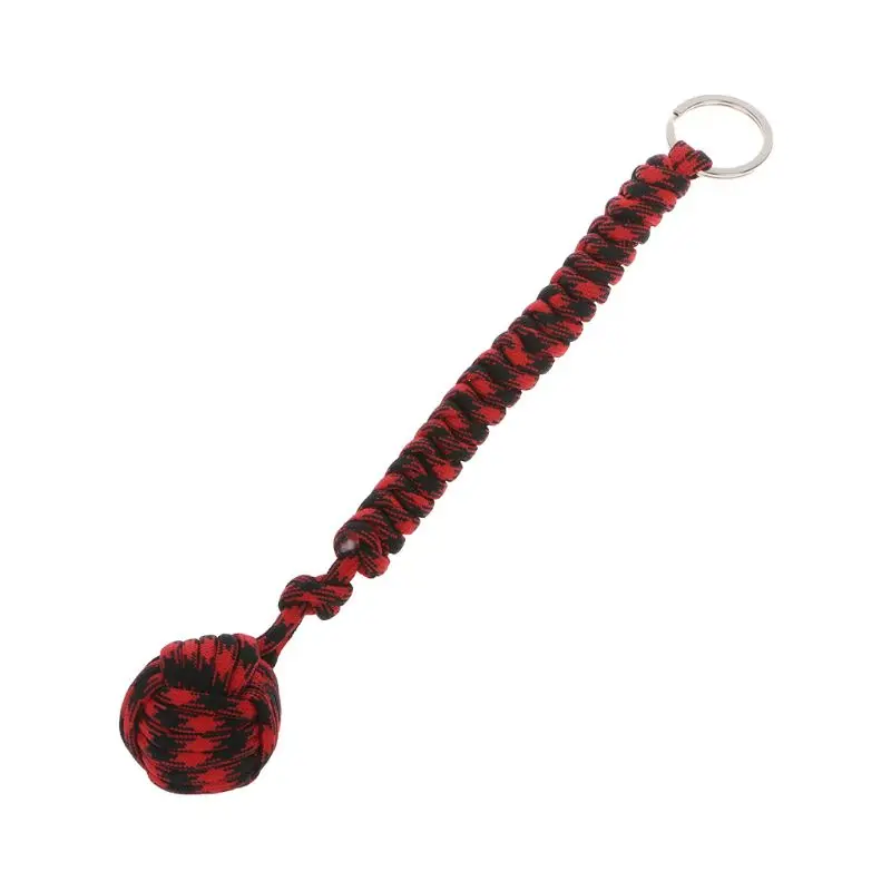Outdoor Security Protection Black Monkey Fist Steel Ball Bearing Self ...
