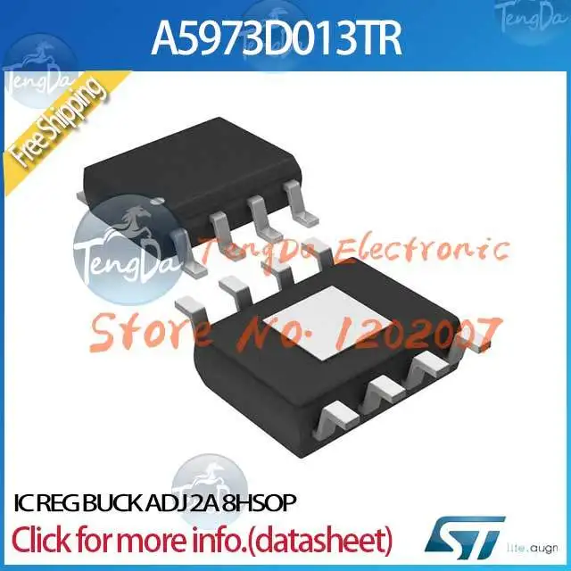 Envío Gratis 5 Unids/lote A5973D013TR IC REG BUCK ADJ 2A 8 HSOP 5973 A5973 5973D [Importación ...