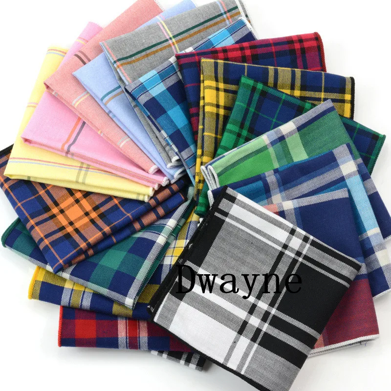 Dwayne 100% Cotton Hankerchief Scarves Vintage Hankies Men's Pocket ...