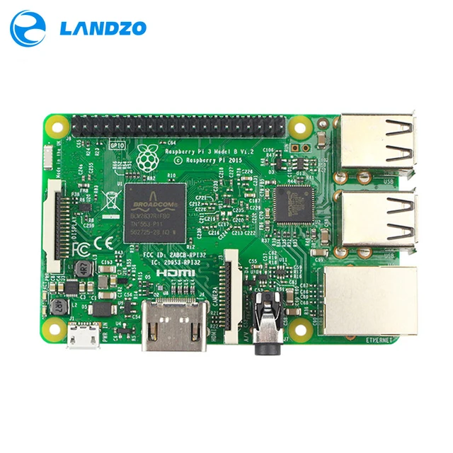 Raspberry Pi 3 Model B Motherboard 1GB LPDDR2 BCM2837 Quad Core Ras PI3 ...