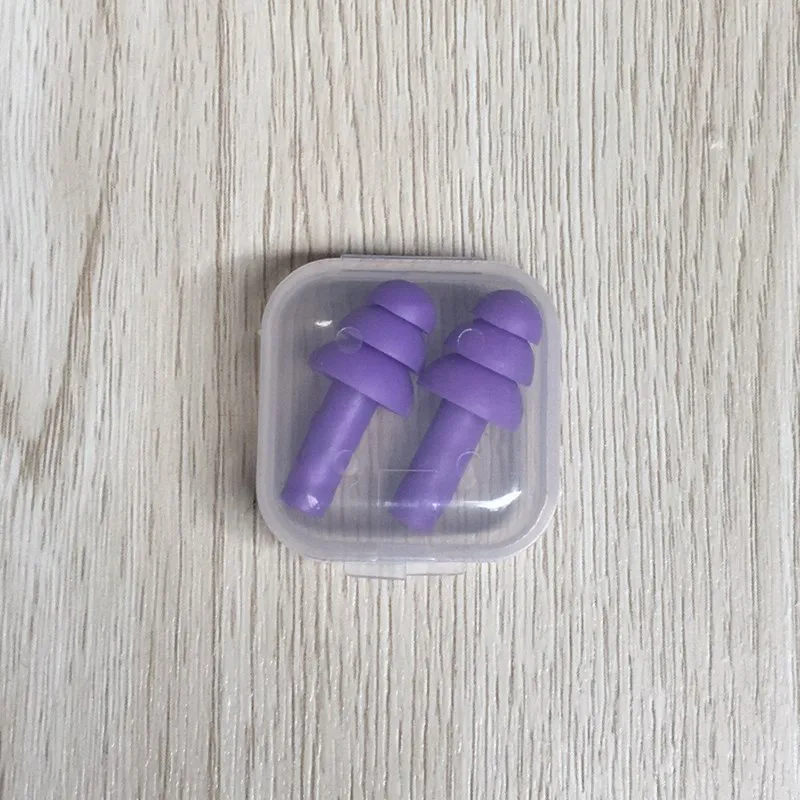 Protections auditives,Bouchons d'oreilles en Silicone,Anti-ronflement ...