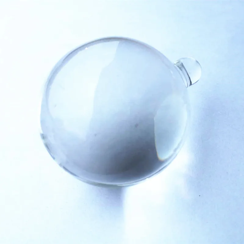 1pcs/lot,50mm Transparent Crystal Smooth Ball With Hanging Hole,crystal ...