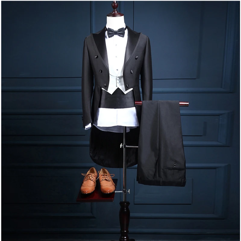 Na31 noivo smoking padrinho blazer vestido de casamento masculino ...