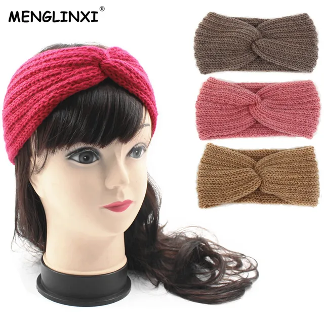 2019 New Winter Warmer Ear Knitted Headband For Women Girls European