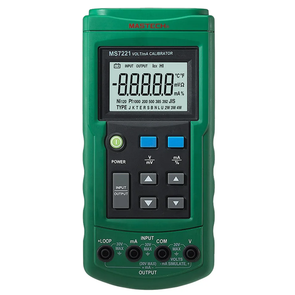 Mastech MS7221 Volt/mA Voltage Current Calibrator Source/Output Step DC ...