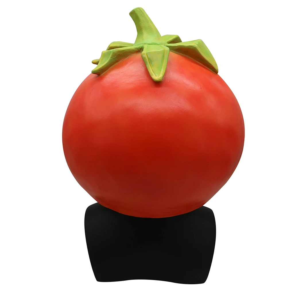 Battle Royale Tomato Head Crown Mask Cosplay Tomato Temple Tomato Head ...