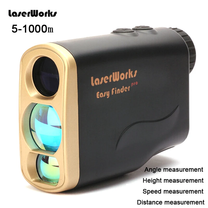 6x21 Hunting Monocular Telescope Golf Laser range Distance Meter ...