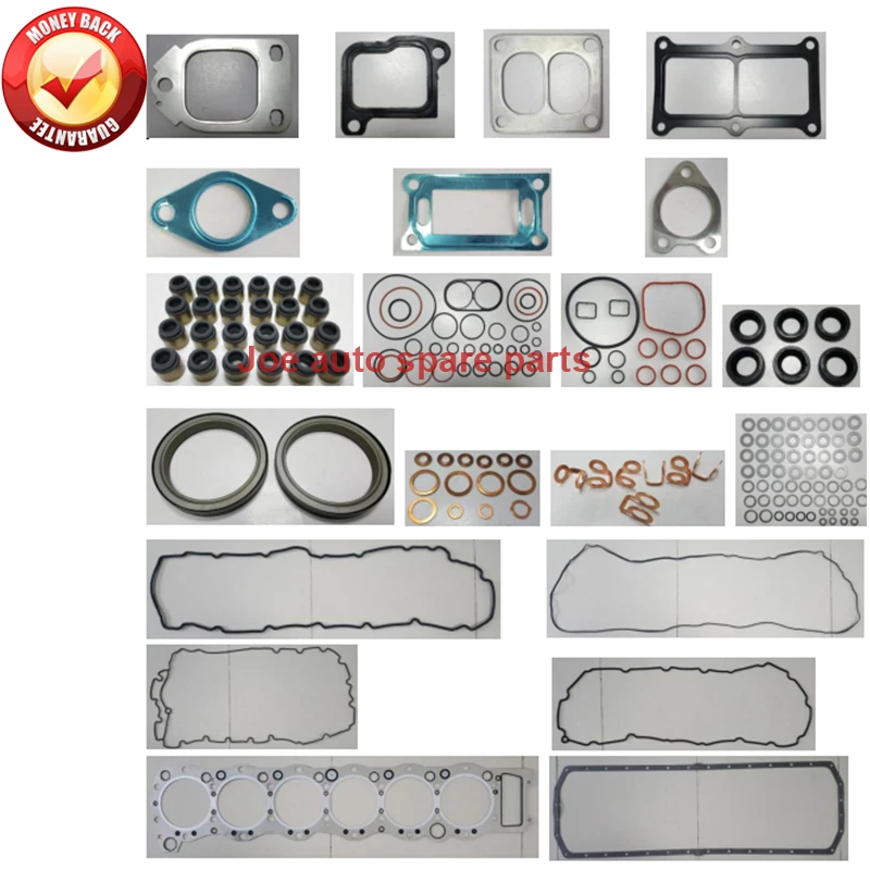 フルガスケットセット6wf1/6wf1 o3,日野フソ,いすゞ,ギガ,14.256ccエンジン用|フルセットガスケット| - AliExpress