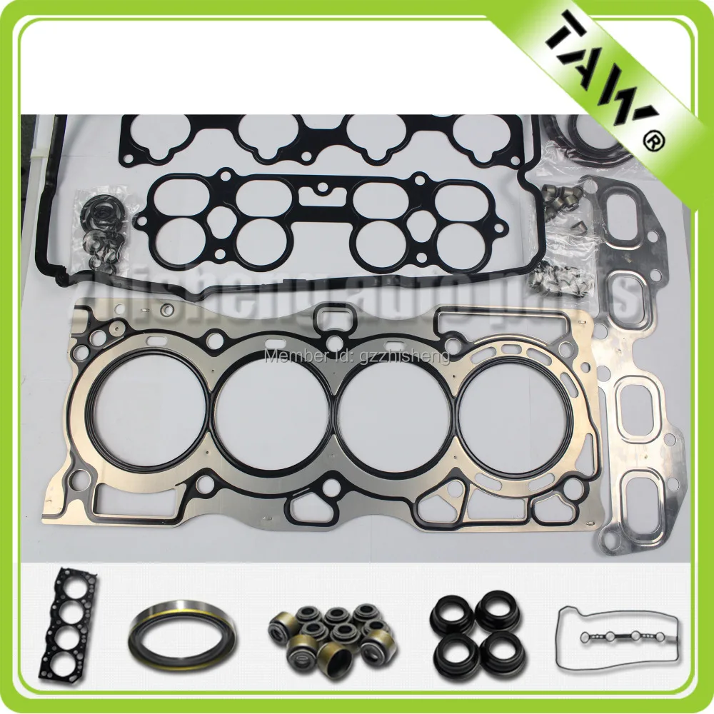 New Iissan 10101-ae225 Engine Overhaul Gasket Set Qr25de Engine Full ...