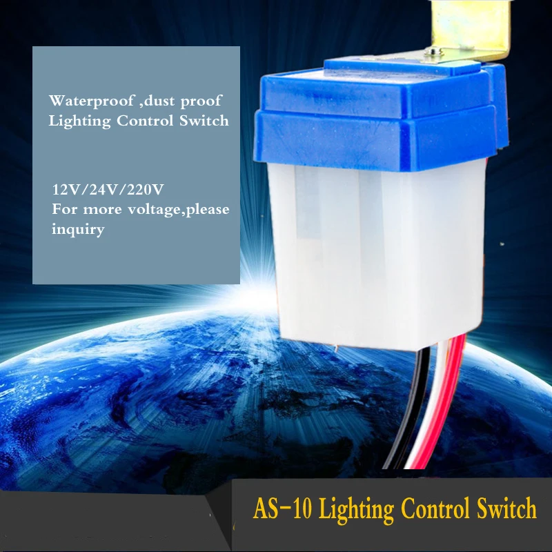 AS 10 Waterproof,Dust Proof Lighting Control Switch/photoelectric ...