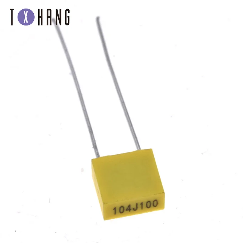 20PCS 100NJ100 correction capacitors 100V 100NF 0.1UF capacitor 5mm pitch