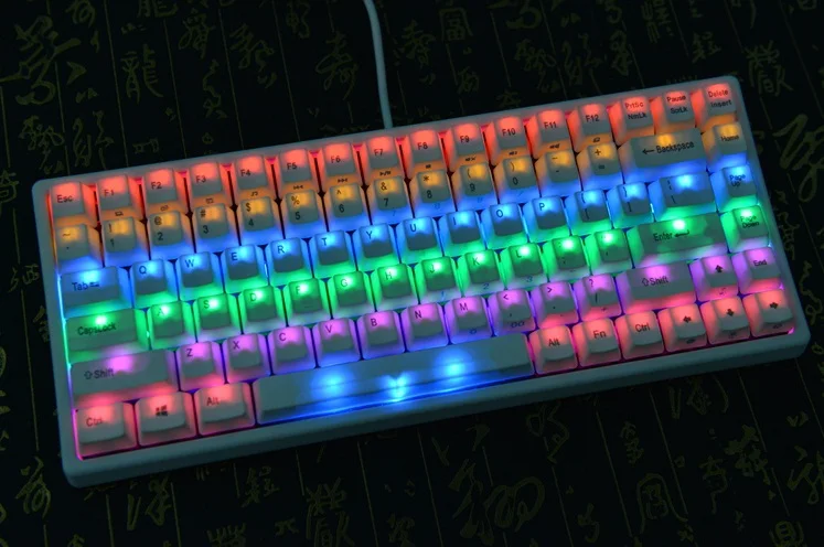 Aliexpress.com : Buy keycool 84 multicolor compact mini rainbow ...